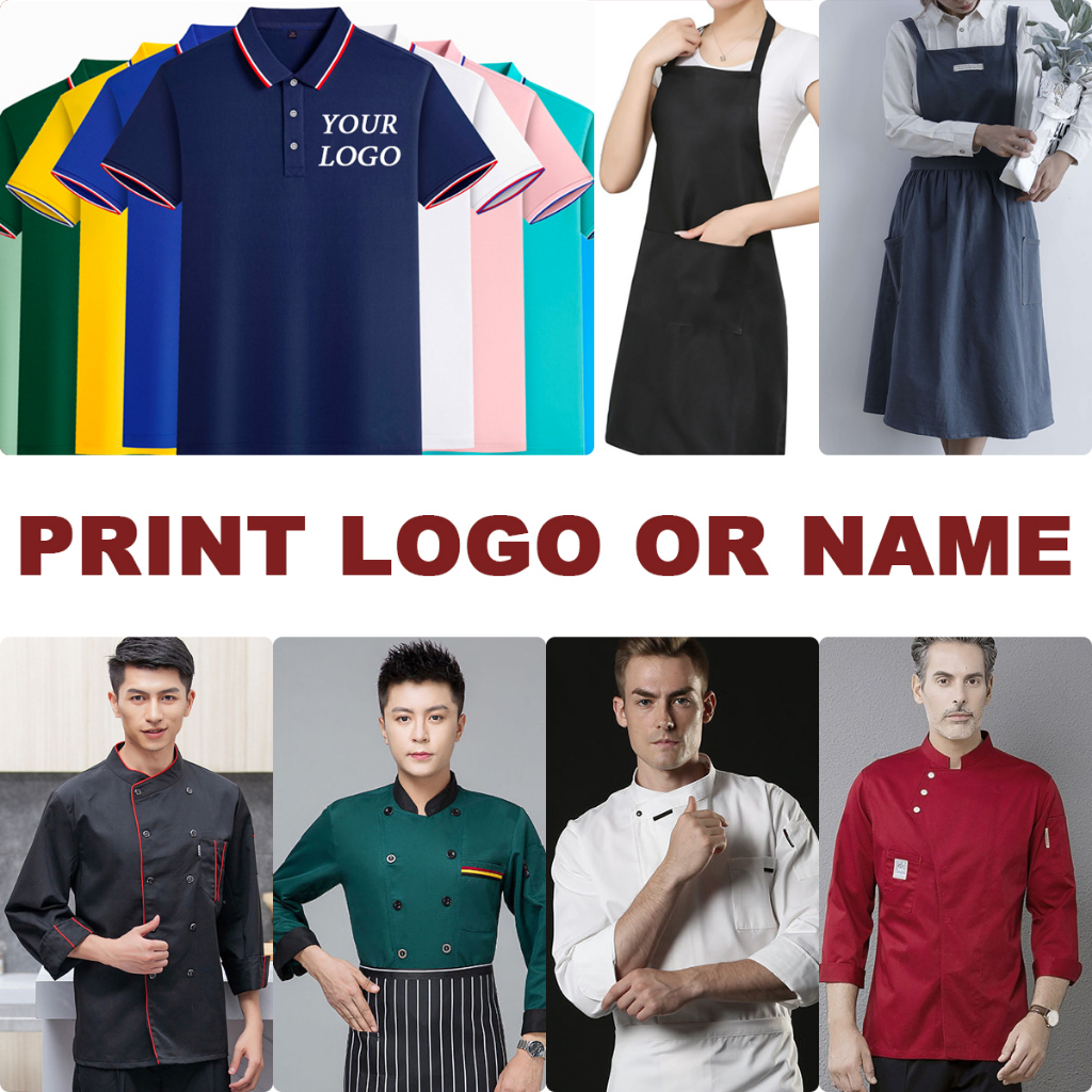 Top Clothes Customized Print Logo Embroidered Name | Shopee Malaysia