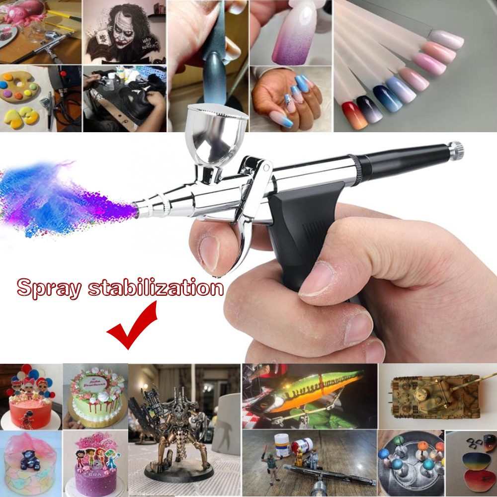 Best Dual Action High Capacity Trigger Airbrush TM116 air pump pen is ...