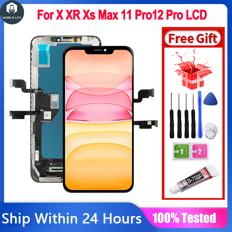 Original OLED Lcd For iPh X XR Xs Max 11 Pro12 Pro LCD Display Touch ...