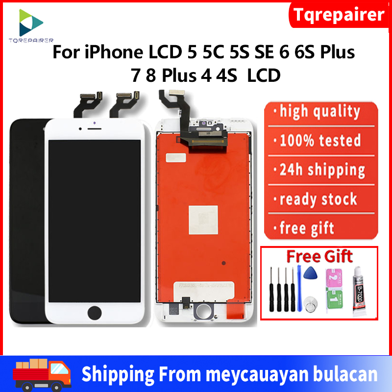 [Tqrepairer ]For iPhone LCD 5S 6 6S Plus 7 7Plus 8 Plus Screen ...