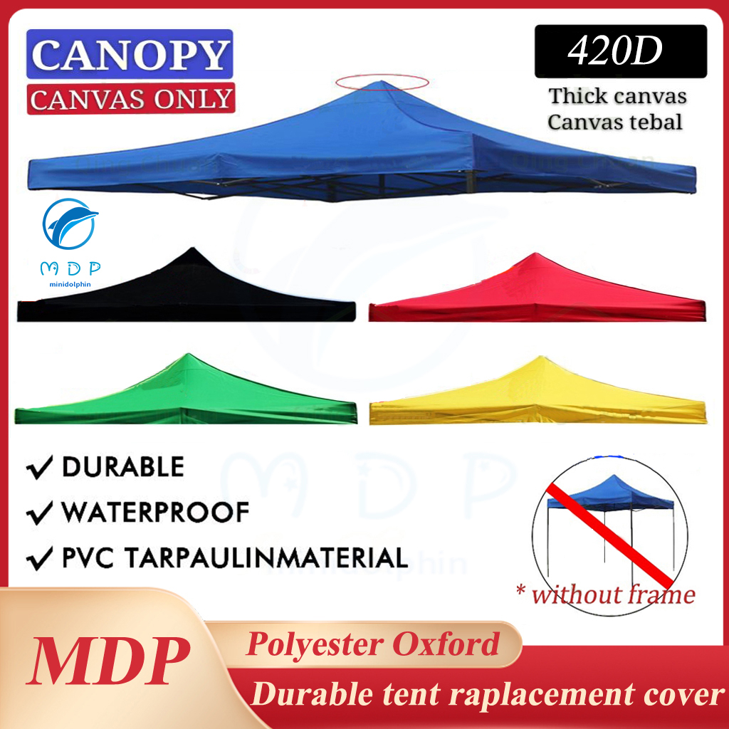 【MDP】Canvas Only 10' x 10' Reef 80cm Express Night Market Canopy Top ...