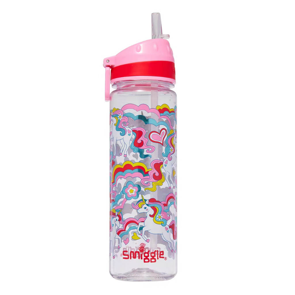 Smiggle bottle plastic cup straw men and women children light ...