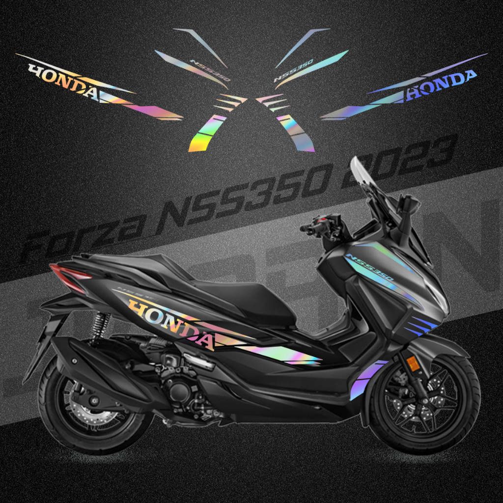 Honda Forza 350 2023 Sticker Motorcycle Striping Decal List Variation ...
