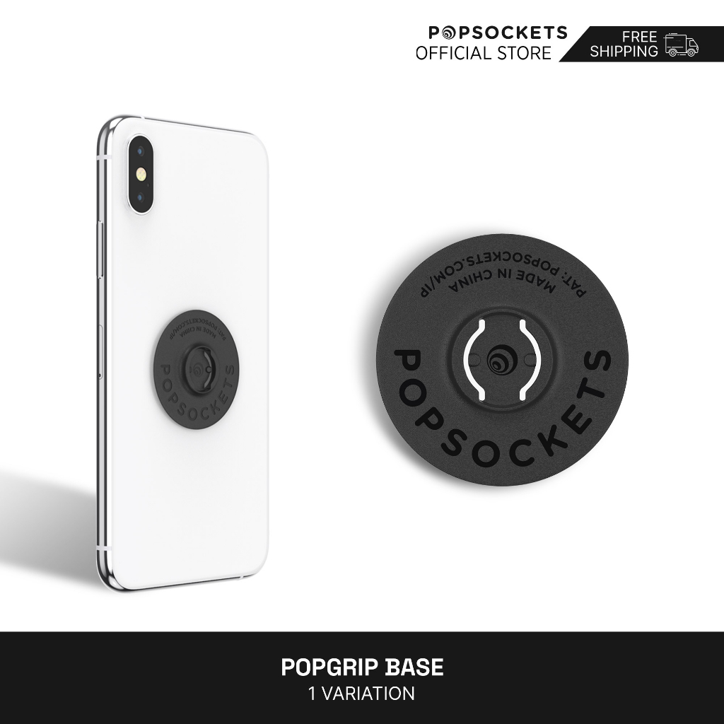 PopSockets PopGrip Base | The Premium Phone Grip | Compatible With All ...