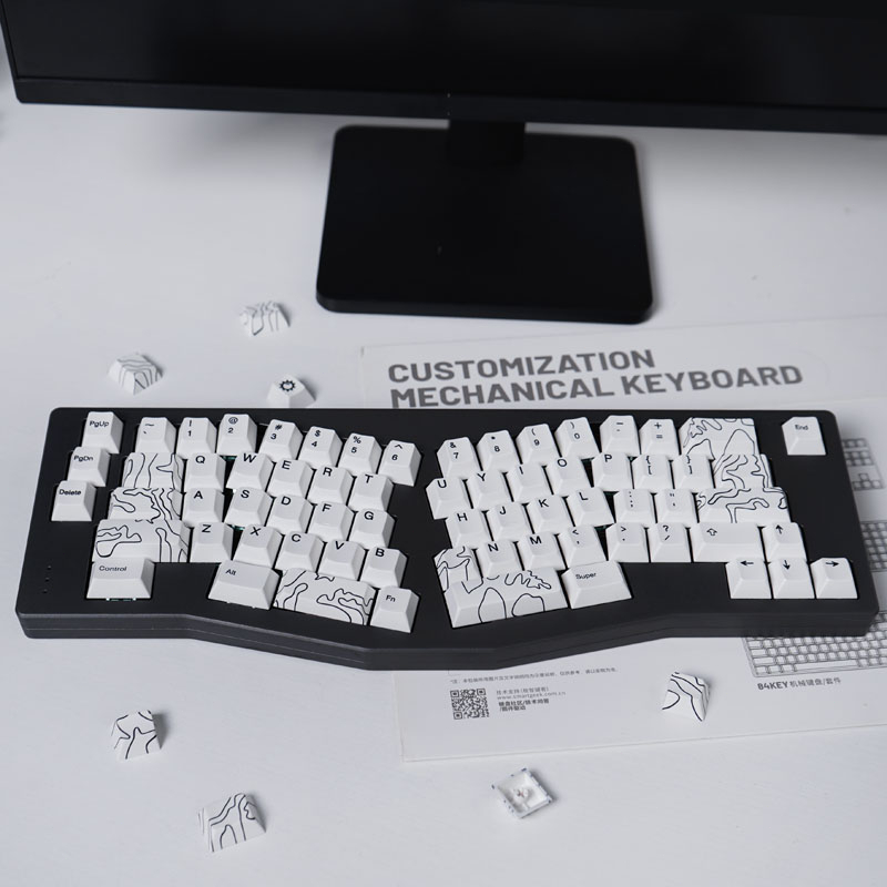 GMK Canyon Keycaps PBT keycaps Five Dye Sublimation Cherry Profile ...