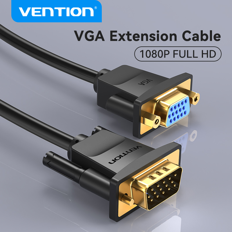 Vention VGA Extension Cable SVGA Male to Female HD15 Monitor Cable with ...
