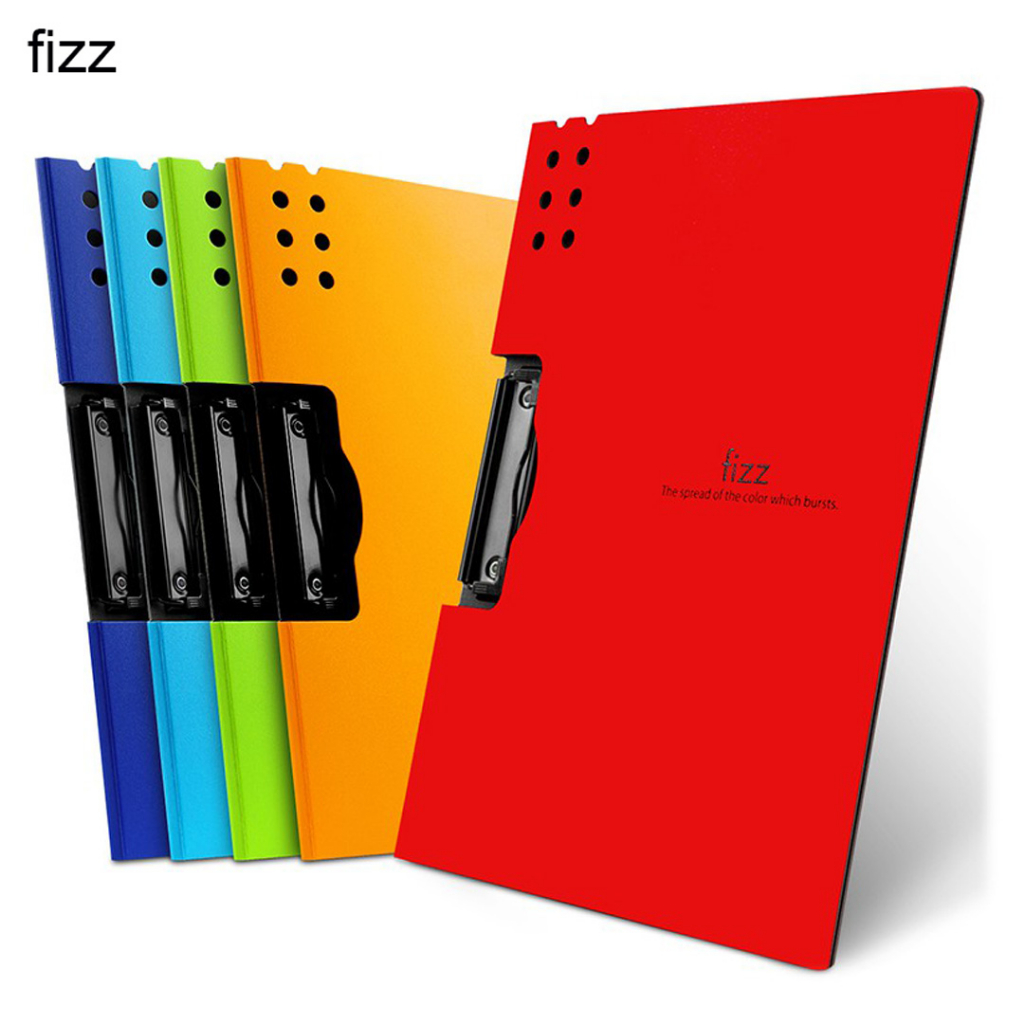Fizz A4 Folder Matte Texture Pad Portable A4 File Document Bag Thicken ...