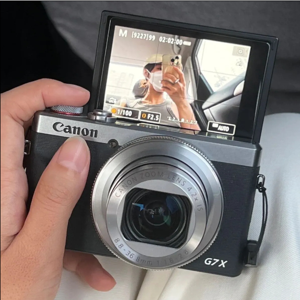 【spot goods】Canon CCD camera 4K HD high-pixel small student party ...