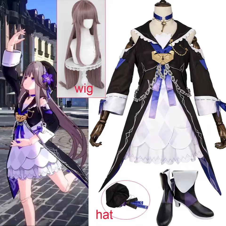 Honkai:Star Rail Anime Cosplay Herta Cosplay Costume Comic Show Clothes ...
