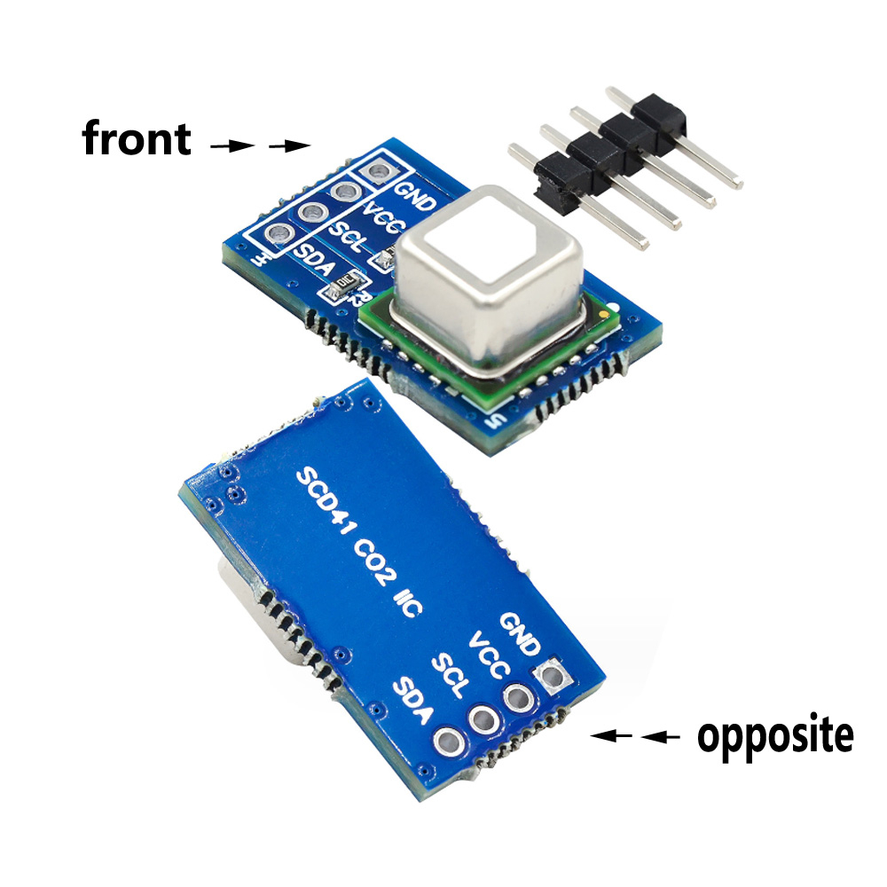 SCD40 SCD41 gas sensor module detects CO2, CO2, temperature and ...