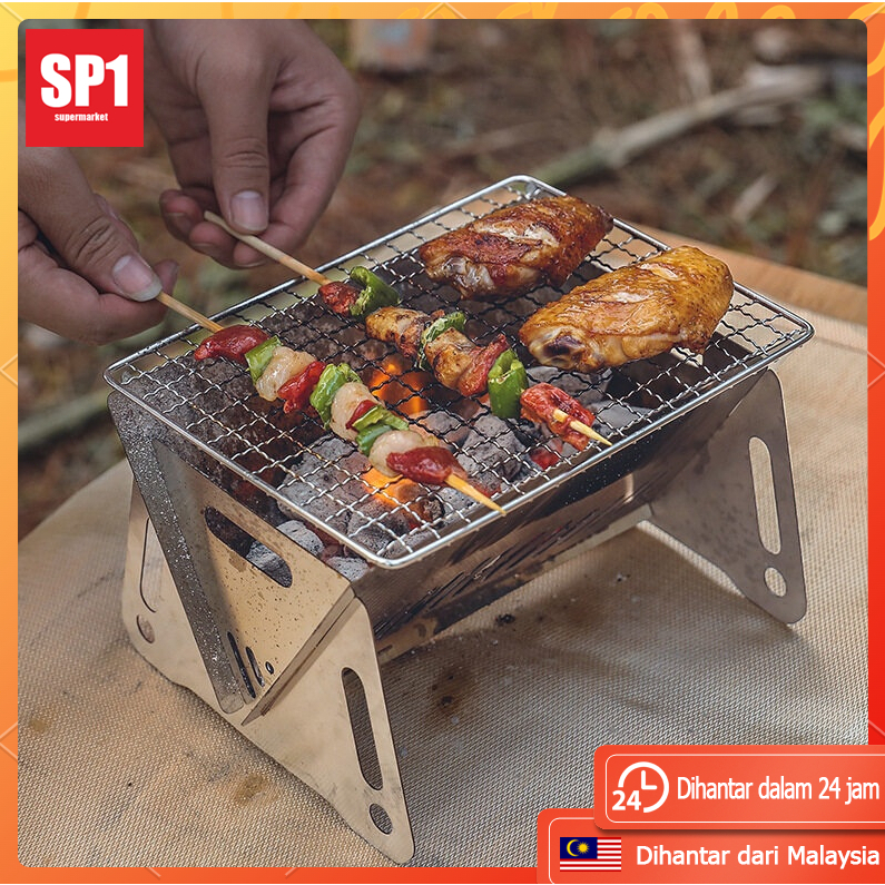 Ready in MY Dapur Gas Mini Portable Stove BBQ Grill Outdoor Mini ...