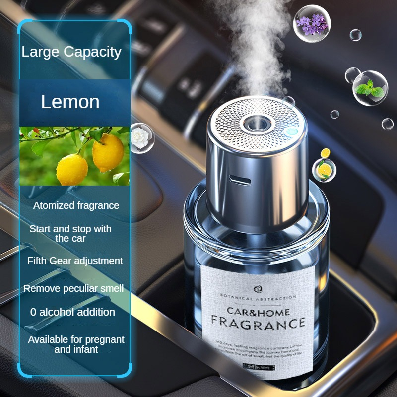 Car Aroma Air Freshener Diffuser Humidifier Essential Oil Aromatherapy ...