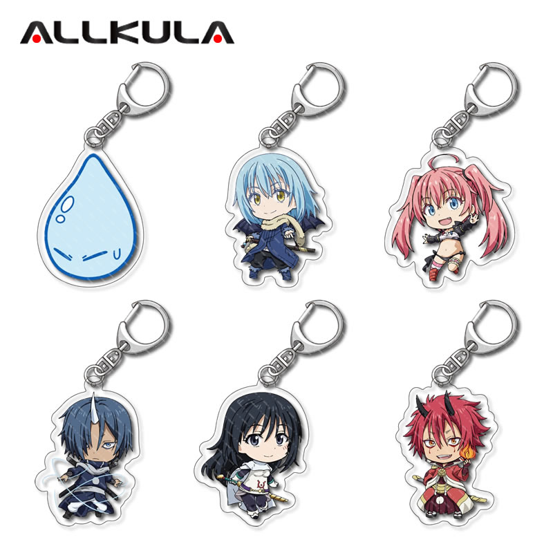 That Time I Got Reincarnated as a Slime Keychain Anime Acrylic Key ...