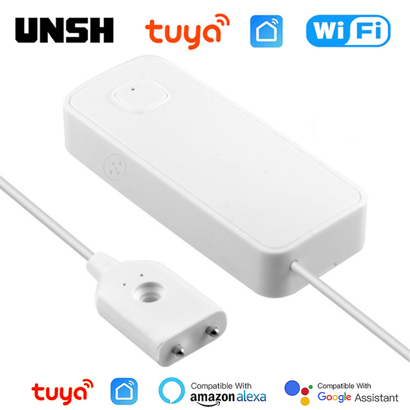 Tuya Water Leakage Sensor Flood Detector Wireless WiFi works with Smart ...