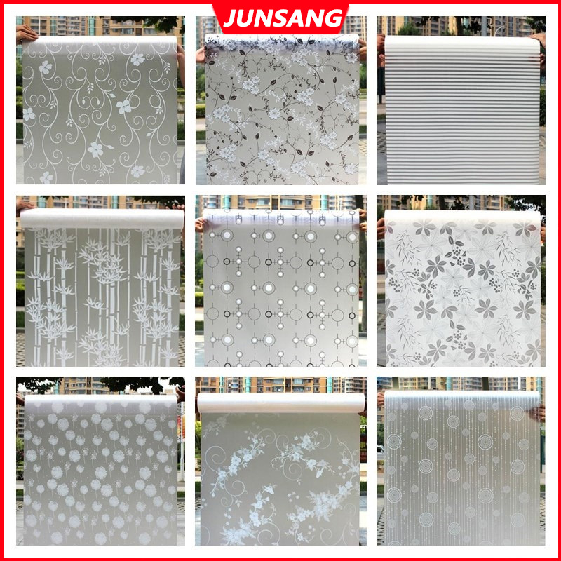 45/60/90CM meter Frosted Glass Sticker PVC Film for Window Glass for ...