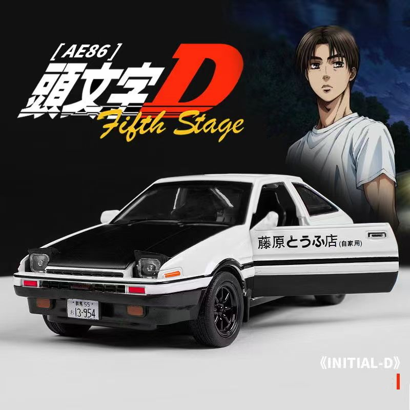 Initial D Toyota AE86 Car model头文字D丰田AE86合金模型 | Shopee Malaysia