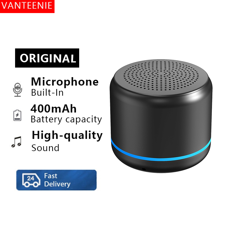 VANTEENIE Bluetooth Speaker 5.0 Bass Subwoofer with mic Karaoke ...