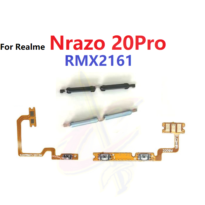 Power on off switch volume button flex for Realme Narzo 20 Pro RMX2161 ...