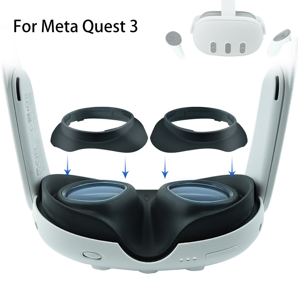 Lens Frame for Meta quest 3 VR Headset Glasses Eyeglass Frame | Shopee ...