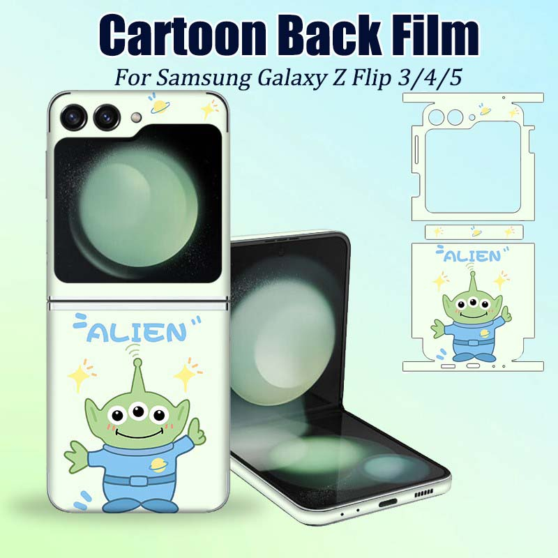 Full Body Cartoon Film + Side Film+ Hinge Film For Samsung Galaxy Z ...