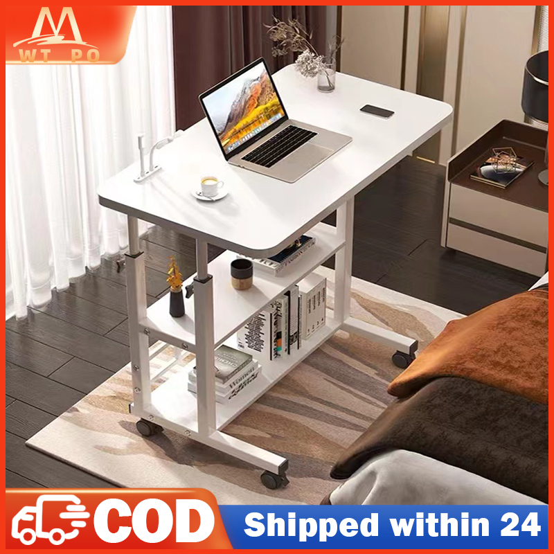 (L80/60)cm Multifunctional Adjustable Bedside Laptop Table Sofa Side ...