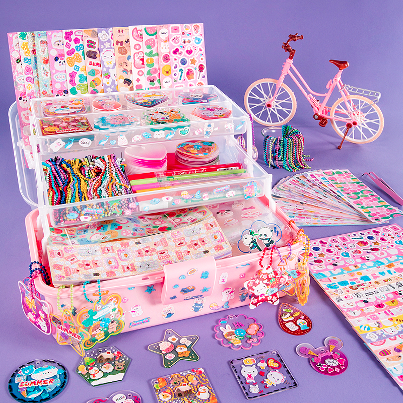 TEMI 689PCS Waterproof DIY Cute Guka Sticker Cartoon Journal Stickers ...