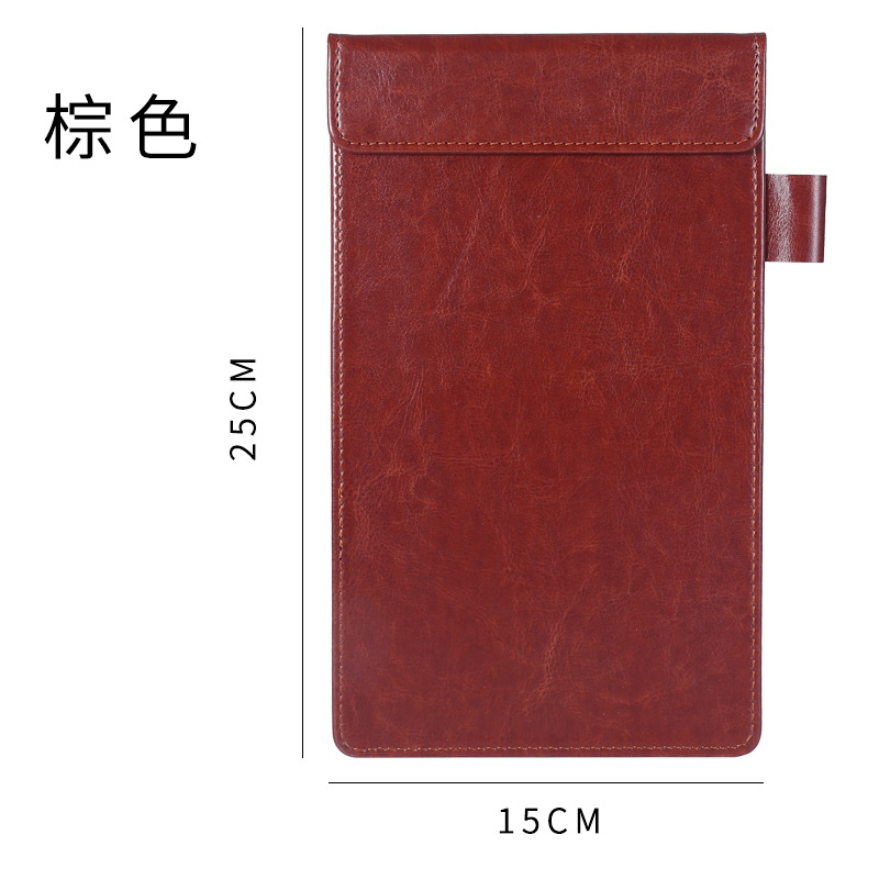Signature Folder Board Leather Writing Pad Hotel Conference Padfolio ...