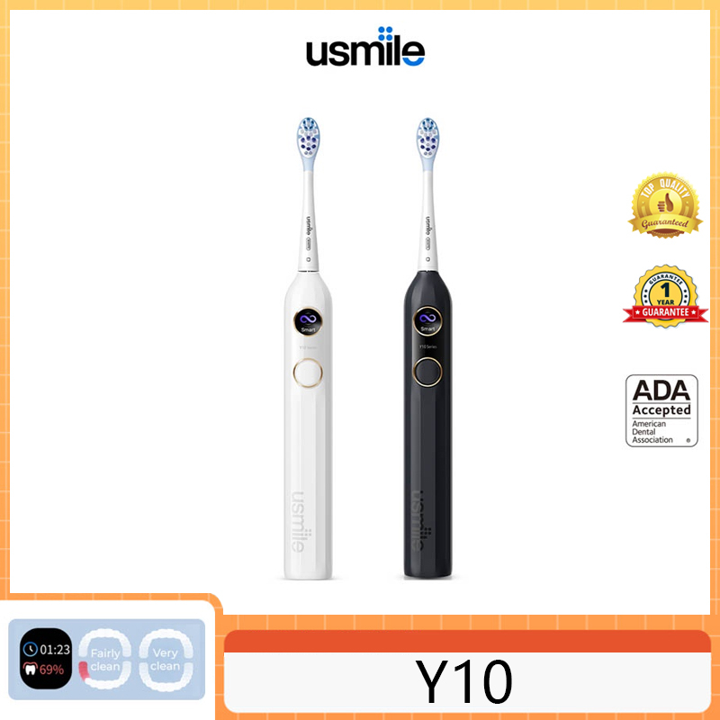 usmile Y10 Ultra Clean Sonic Electric Toothbrush Adult Automatic Tooth | Shopee Malaysia