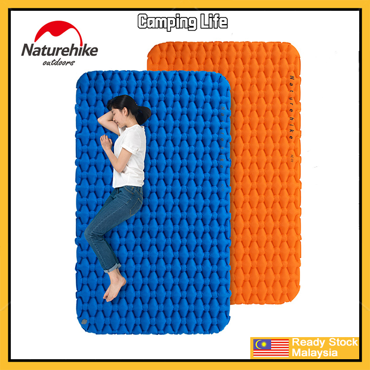 Naturehike Inflatable Sleeping Pad Outdoor 2 Person Inflatable Mattress ...