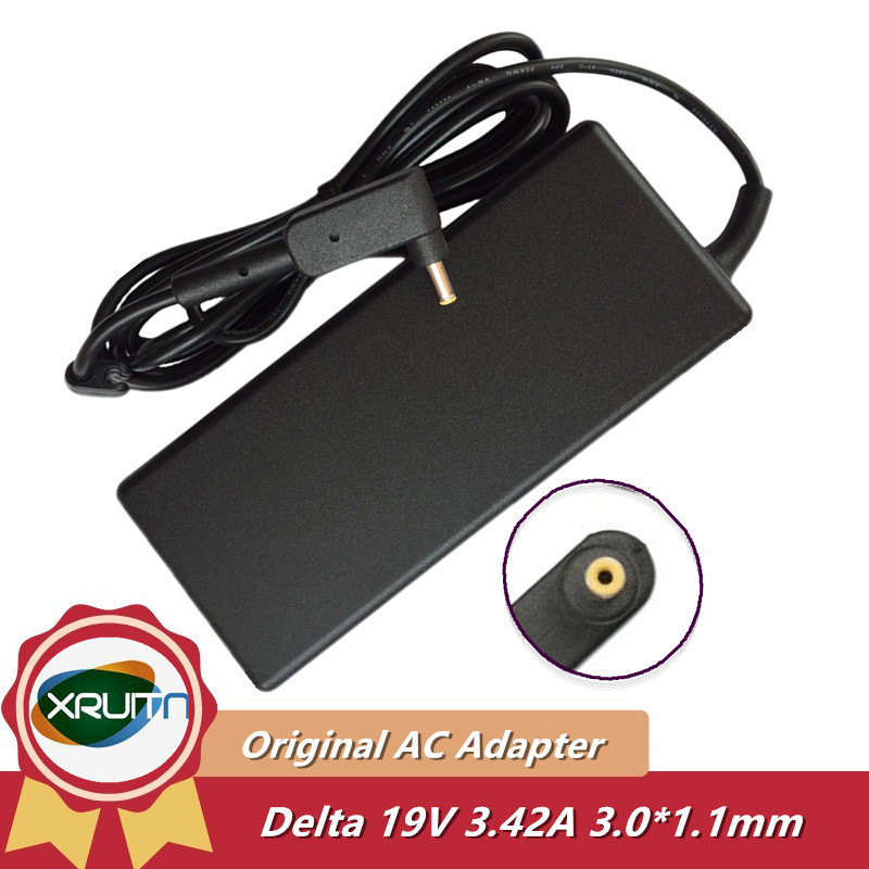 Original Delta ADP-65DE B 65W 19V 3.42A AC Adapter for Acer Swift 5 SF514-55T/i7-1165G7 Aspire ...