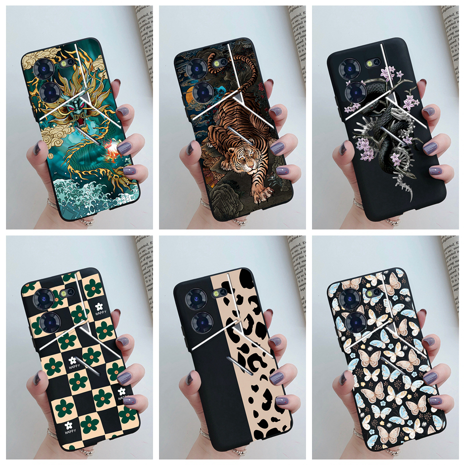 Tecno Pova 5 Pro 5G 2023 Dragon Pattern Jelly Silicone Soft Case Pova5 ...