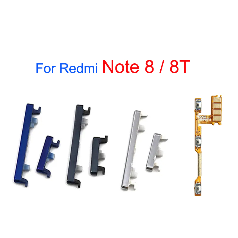 Power On Off Button Flex Out Side Volume Up Down Key Flex For Redmi ...
