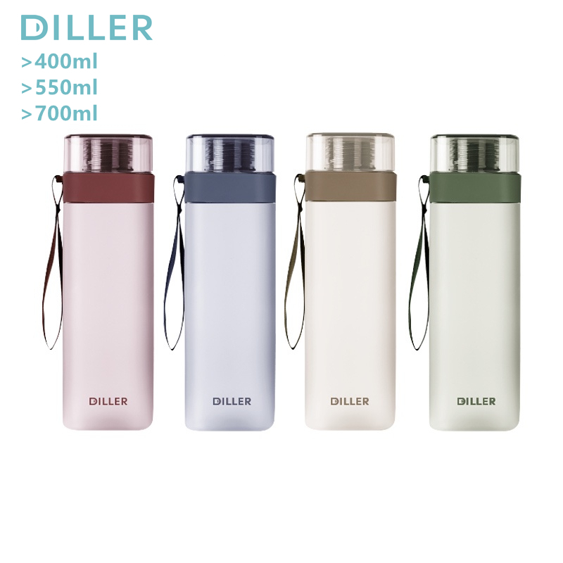 Diller Water Bottle Bpa Free Leakproof For Sport Drinking (400/550/700ml) D8646 | Shopee Malaysia