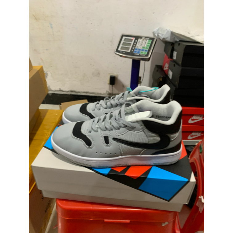 2023New Travis Scott x N-i-k-e Mac Attack Cactus Jack Grey Black Sports ...