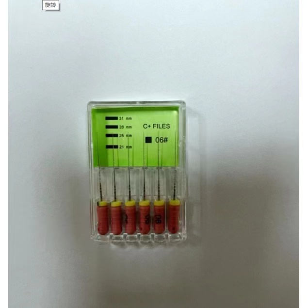 21 25mm Dental C Plus Files Stainless Steel Endo Files Endodontics Root