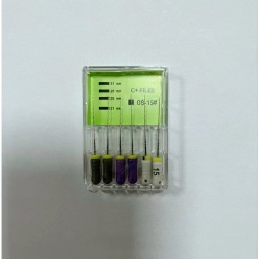 21 25mm Dental C Plus Files Stainless Steel Endo Files Endodontics Root