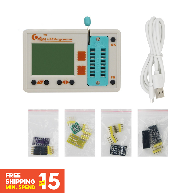 ⭐⭐⭐NEW SkyPRO II Standard Version USB Programmer Offline Programmer for 24 25 93 SPI FLASH AVR ...