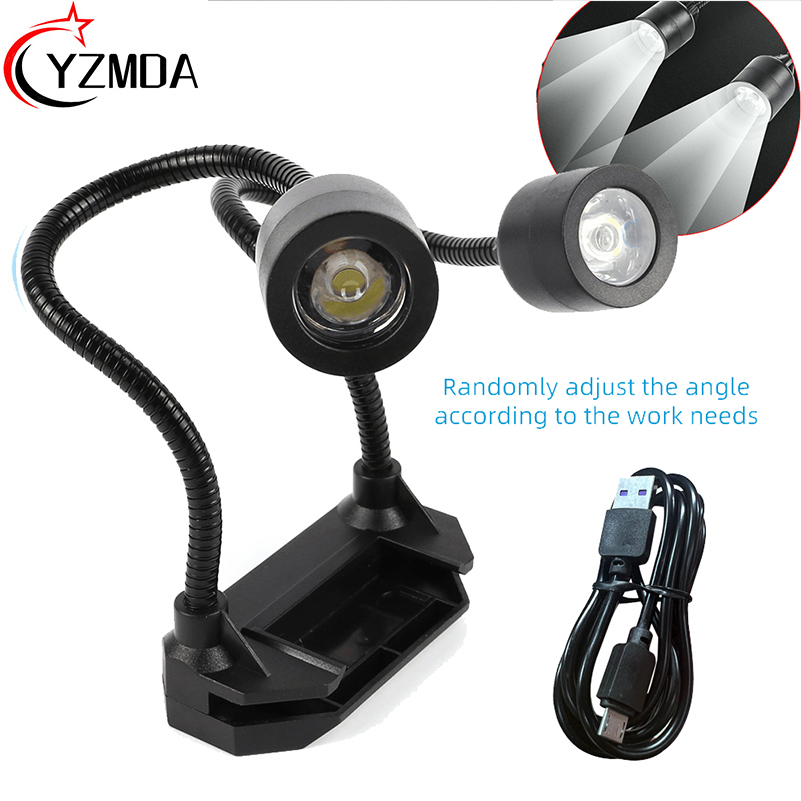 Microscope LED Double Head Illuminator Lamp For G1600 G1200 Microscope ...