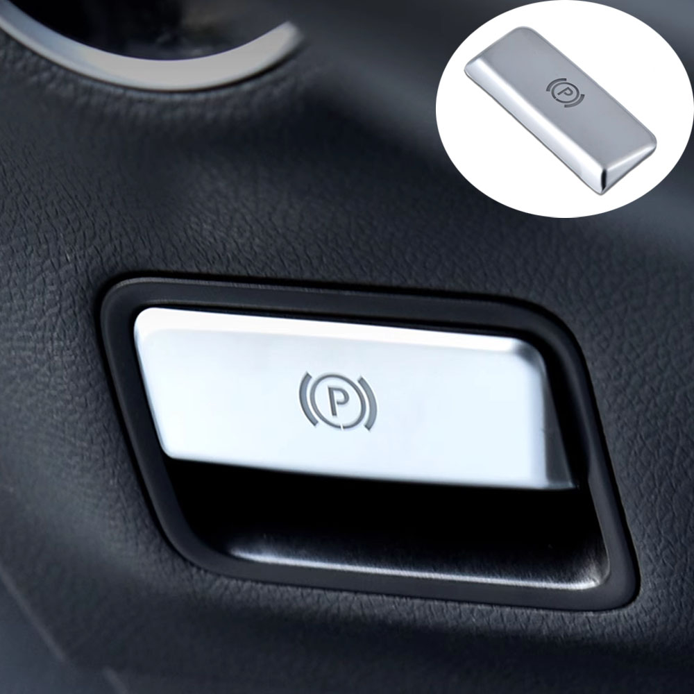 Car P Button Foot Brake Release Switch Decoration Stickers Fit For ...