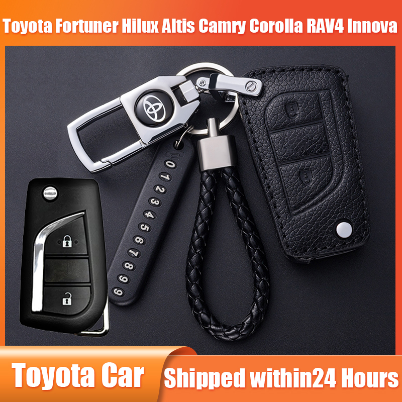 Cover Kunci For Toyota Yaris Hilux Altis Prius Camry Corolla RAV4 ...