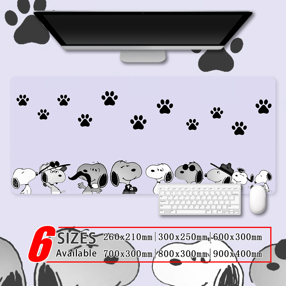 Snoopy Mouse Pad XXL Large Cartoon Cute Desk Pad Student Study Office ...