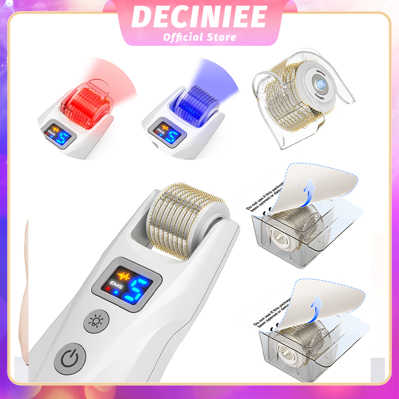 5 Pcs Bio Roller G5 Derma Roller Head 540 Titanium Dermaroller EMS ...
