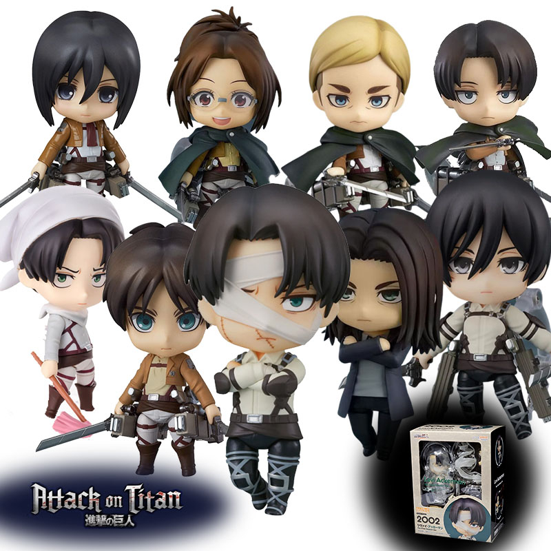 Nendoroid Attack on Titan Levi Ackerman 390 417 Eren Yeager 375 2000 ...