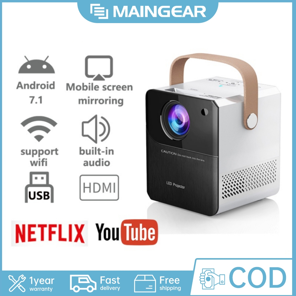 Maingear Portable High-Definition Mini Projector Mobile Phone ...