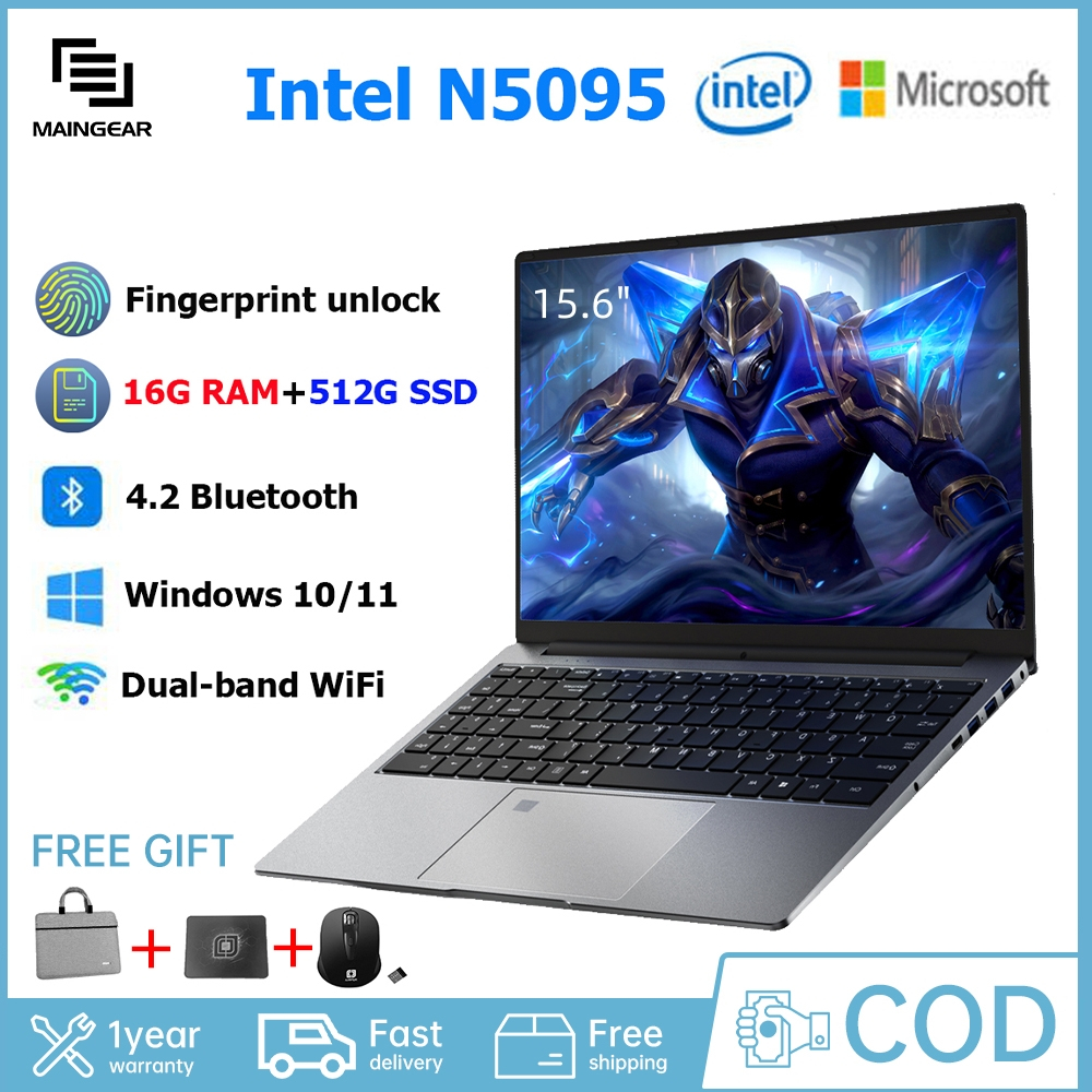 MAINGEAR Laptop/Gaming Office Laptop/Student Portable Computer 16GB RAM ...