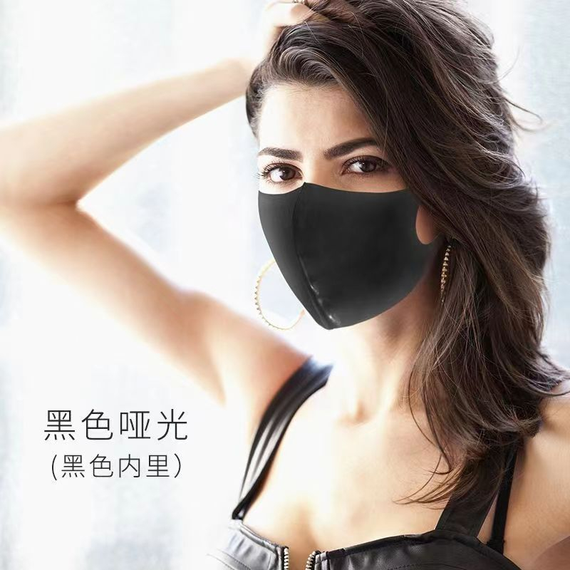 Patent Leather Matte Latex Mask Decoration Sexual Suffocation 3d Three-Dimensional Tailoring ...
