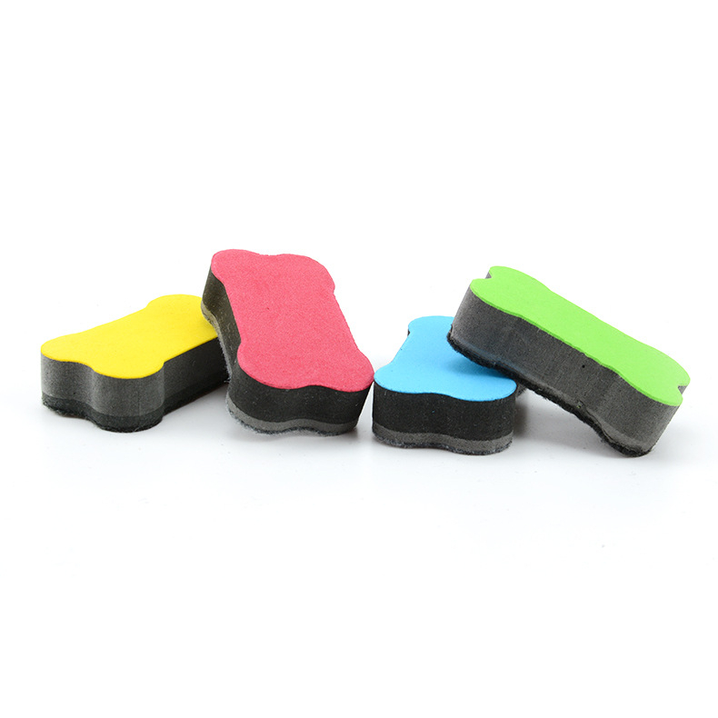 Eva magnetic eraser small bone EVA whiteboard eraser children clean ...