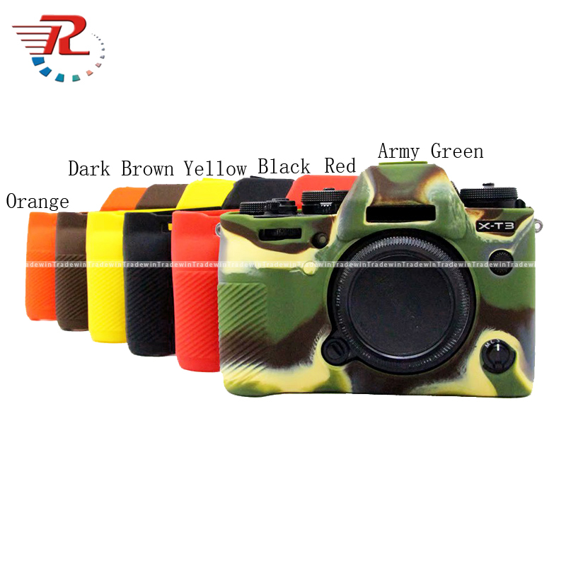 Fujifilm XT3 X-T3 Soft Silicone Rubber Camera Body Case Cover For ...