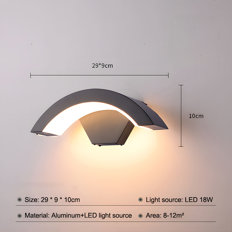Ready Stock Waterproof LED Wall Light 4W/6W/8W/10W Led light Wall Lamp ...