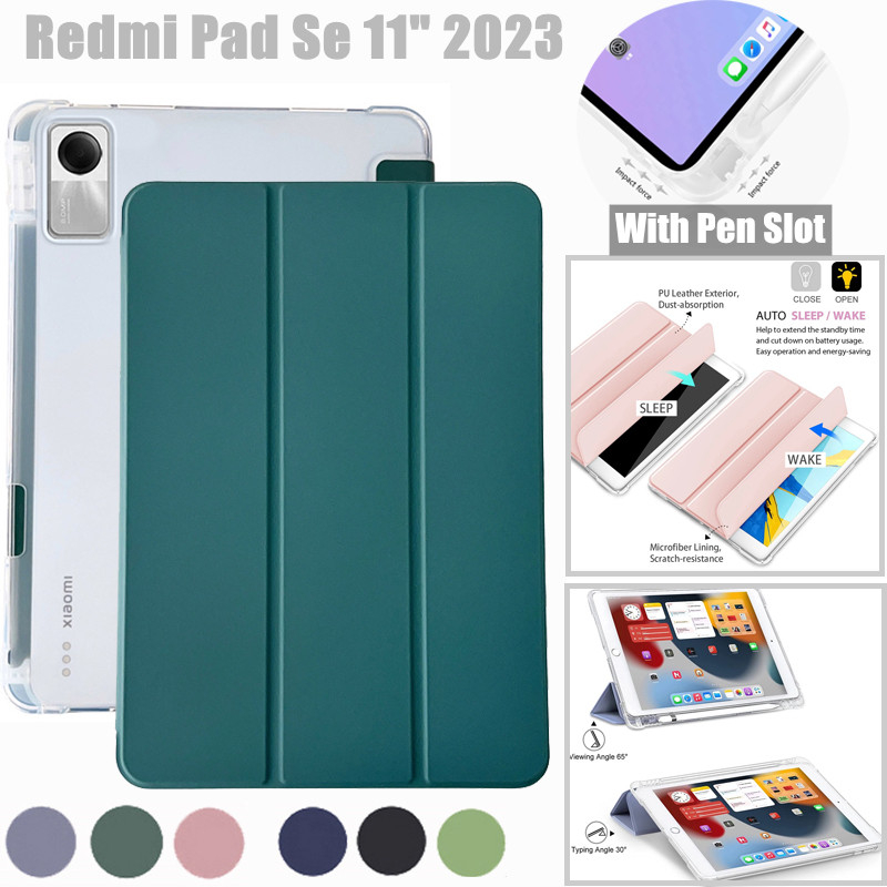Soft Silicone TPU Tablet Case For Xiaomi Redmi Pad Se Tablet 11 inch ...
